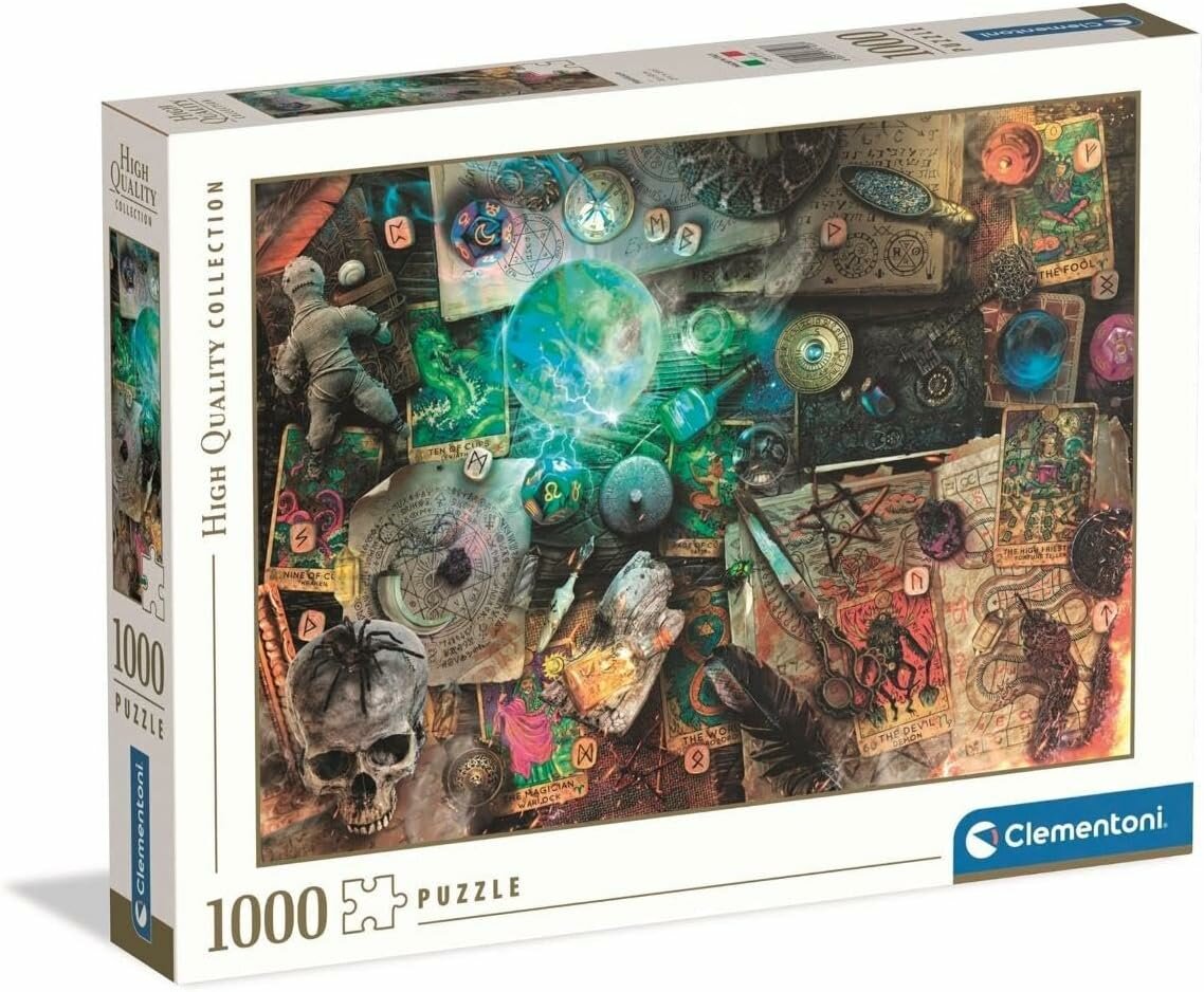 Пазл для взрослых Clementoni 1000 деталей, элементов: Колдовство