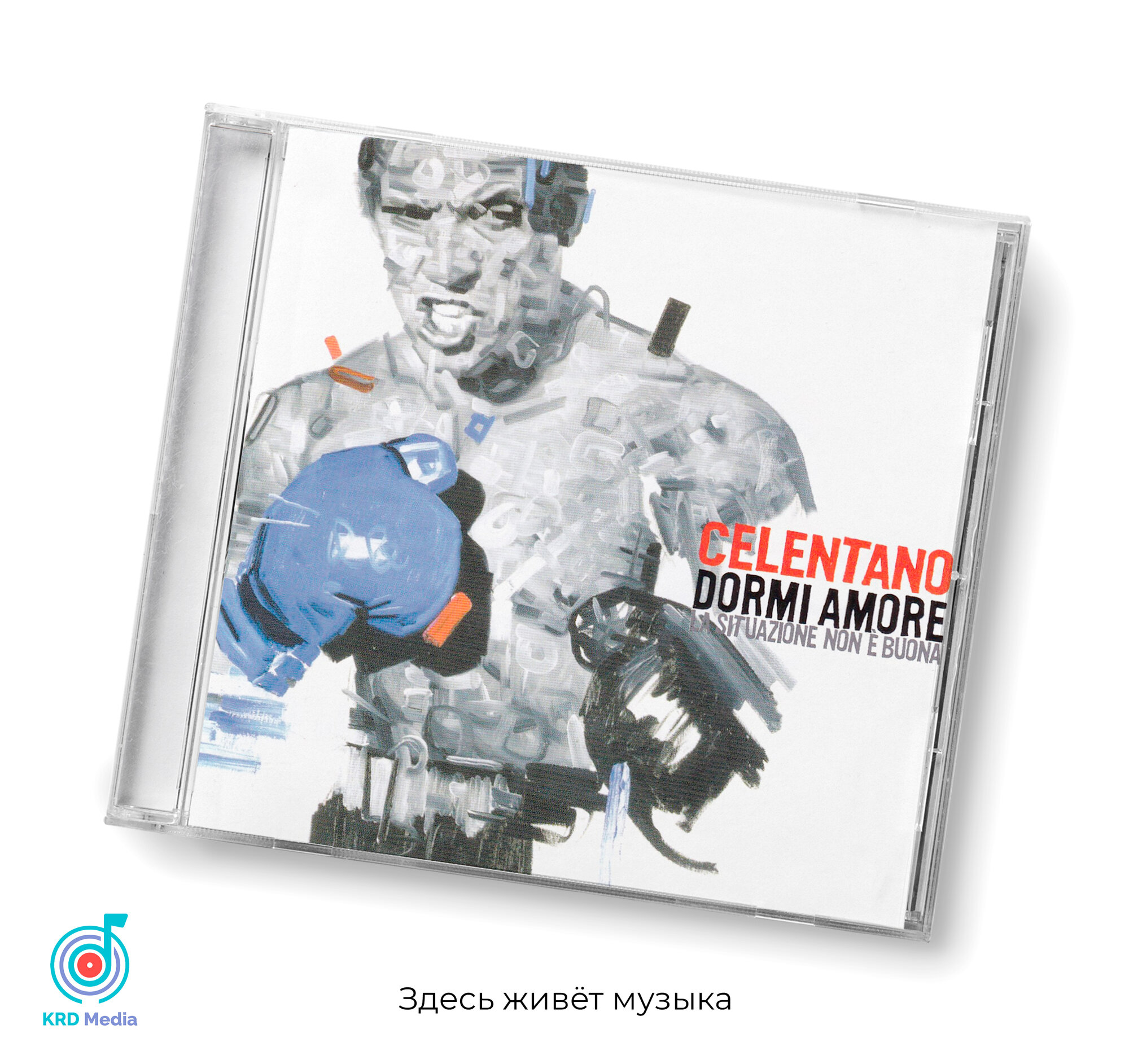 Celentano - Dormi Amore (La Situazione Non E Buona), 2007, 8-page, CD-Аудио