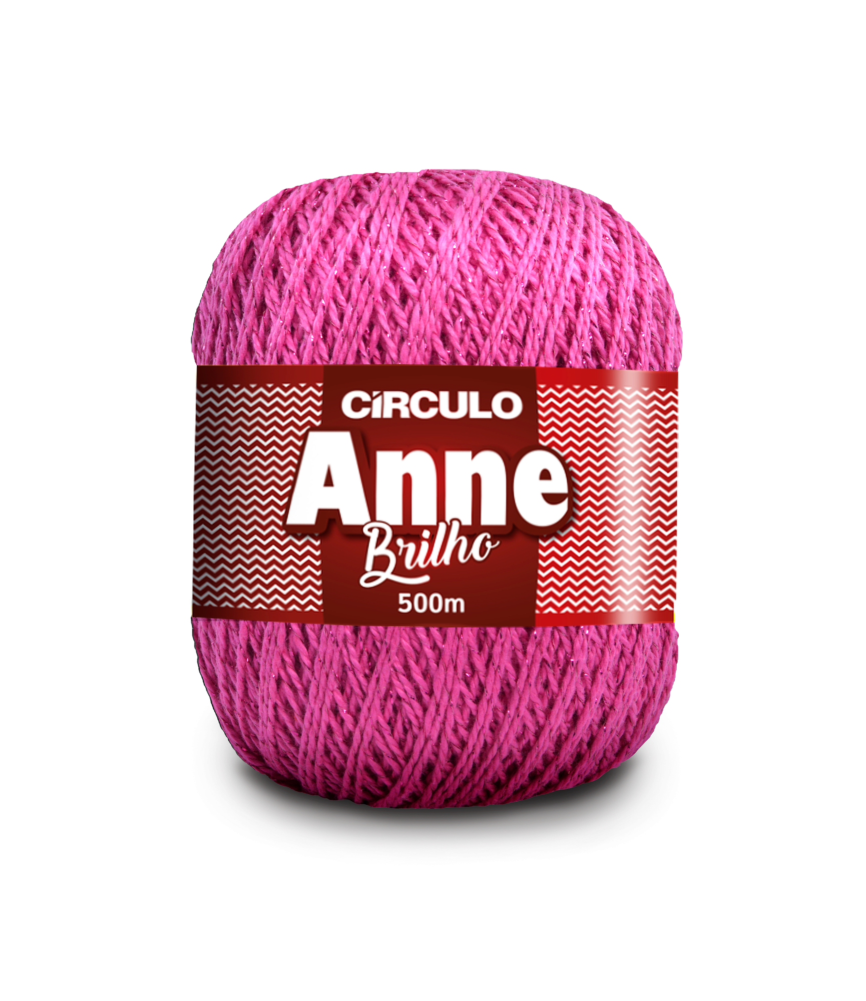 Пряжа CiRCULO ANNE SPARKLE (BRILHO), 96% мерсеризованный хлопок, 4% метал, 150гр. 500м, цвет 6092