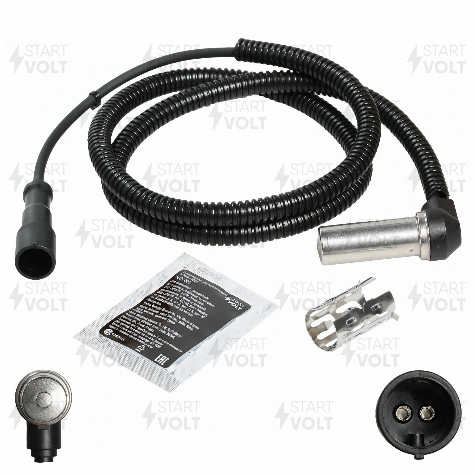 Датчик ABS для а м КАМАЗ 5490 13- MB Axor 01- угловой 1000мм STARTVOLT VS-ABS 0701