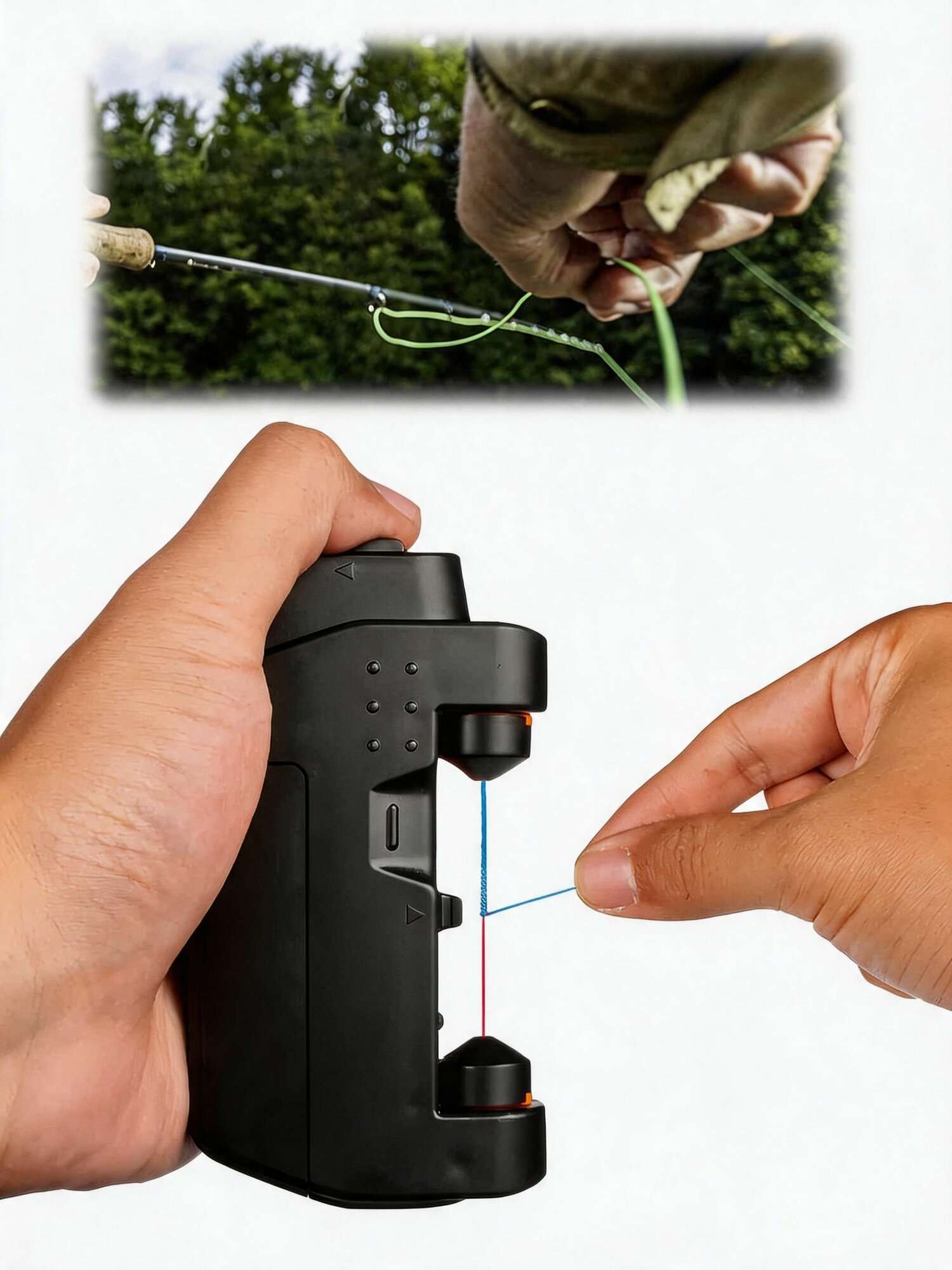 Electric Lure GT Knotter электрический инструмент для быстрого завязывания рыболовных узлов и крючков