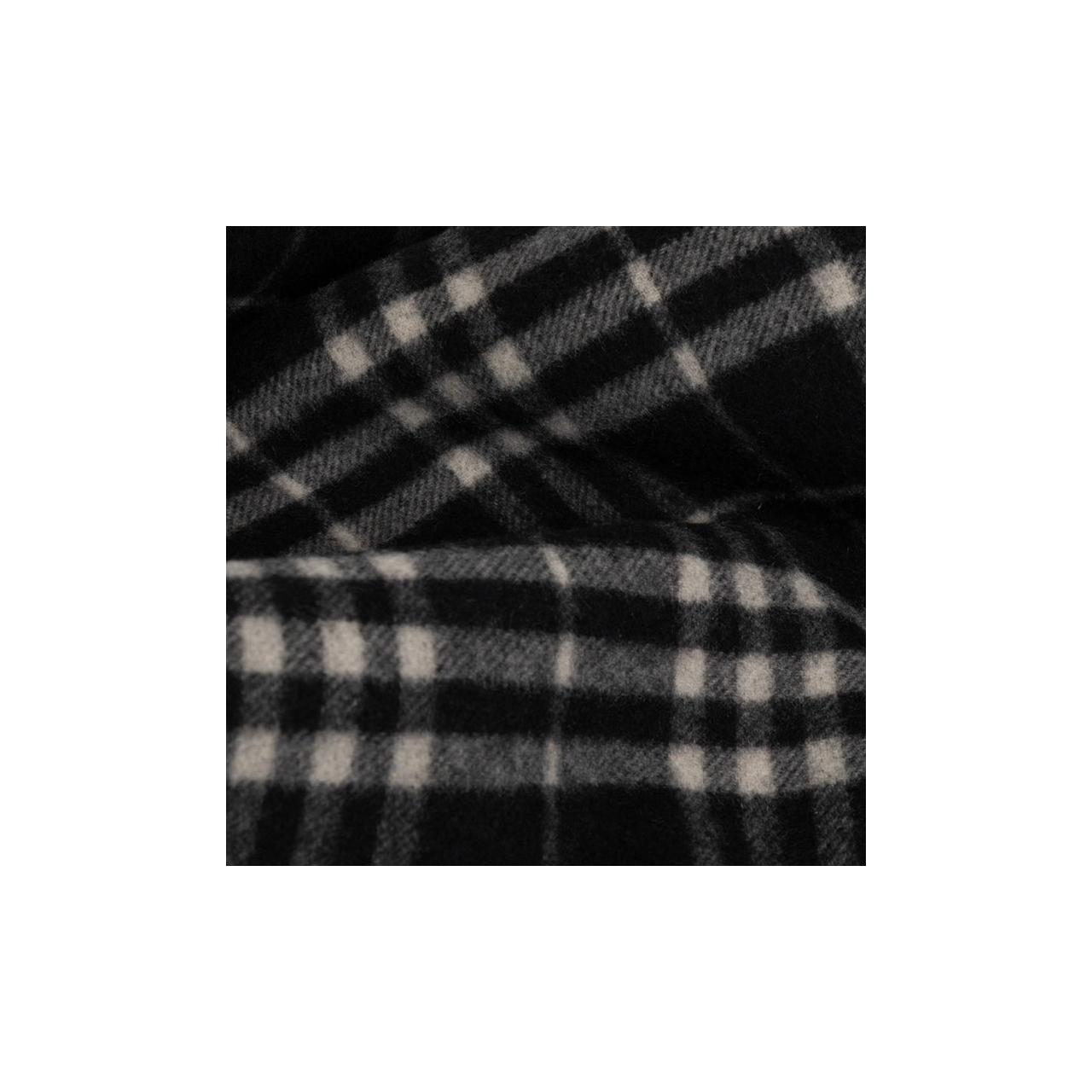 Шарф BURBERRY для мужчин, черный — фото 1