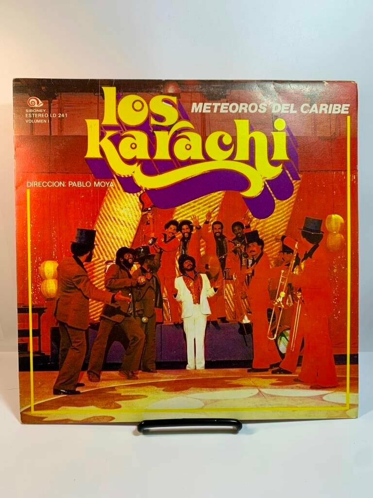 Los Karachi - Meteoros Del - Метеоры Карибского моря (1LP Siboney, Куба 1982, NM/EX)