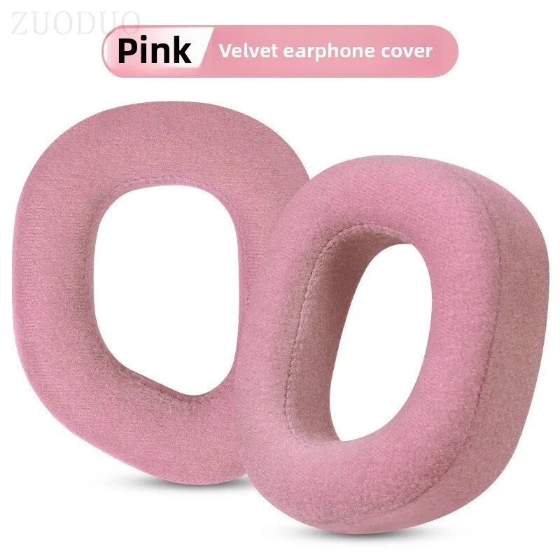 Розовые амбушюры для наушников Pink Velvet