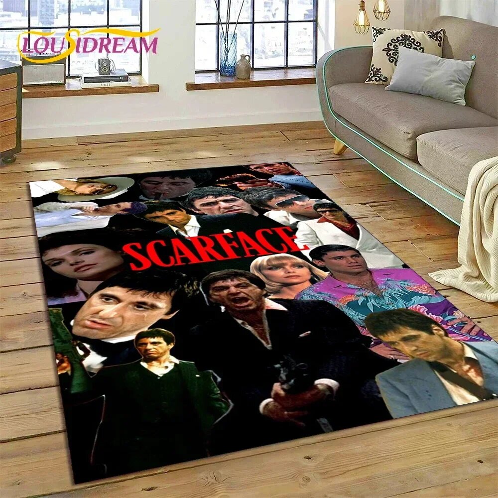 Коврик Scarface Tony 3D LOUSIDREAM 200x160cm( 78x62in ), 5