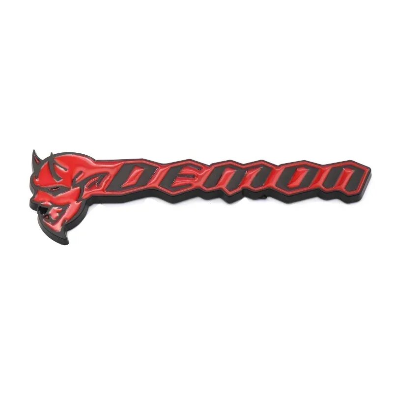 Эмблема "Демон" Red Black Left для Dodge Charger, Challenger