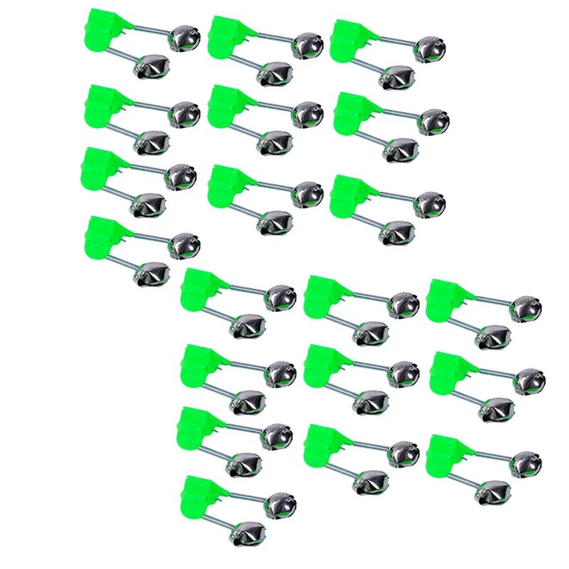Зажимы-колокольчики для рыбалки, 20pcs