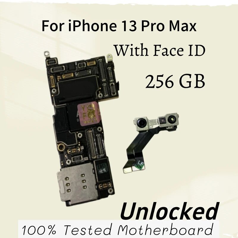 Разблокированная материнская плата для iPhone 13 Pro Max, поддержка обновлений 13ProMax 256G FaceID