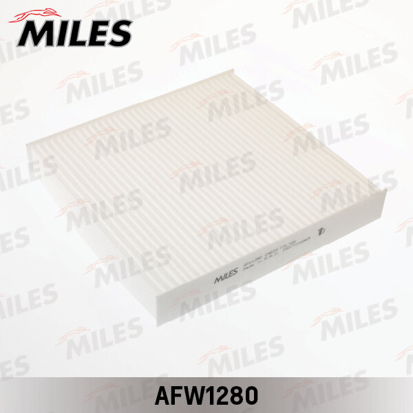 MILES Фильтр салона HONDA JAZZ / FIT 08- (MANN CU21003, FILTRON K1298, VIC AC-808E) AFW1280