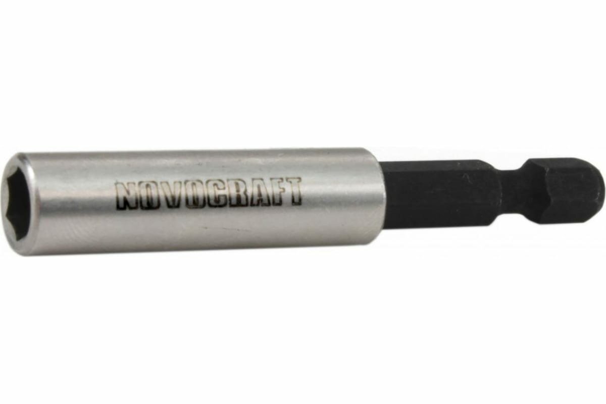 Адаптер для бит 50мм магнитный хвостовик 1/4", BH050SS14001, NovoCRAFT