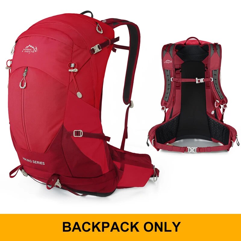 Водонепроницаемый рюкзак OUTDOOR INOXTO для походов Красный, red