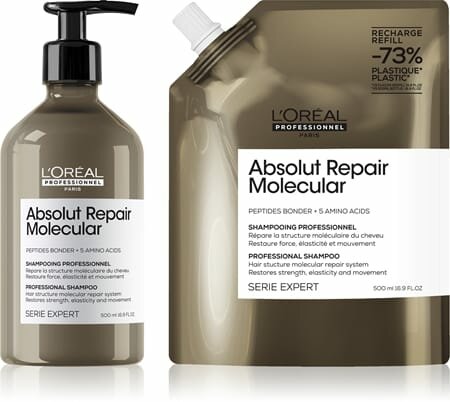 Косметический набор для волос L'Oreal Professionnel Serie Expert Absolut Repair Molecular, 500 мл, 2 шт.