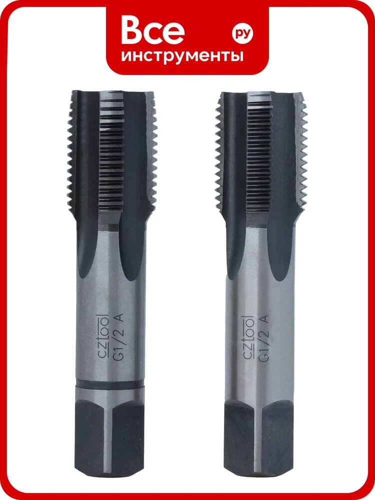 Набор метчиков из 2-х шт. Bucovice Tools G1/2 -14 115CrV3 112120 прочной конструкции