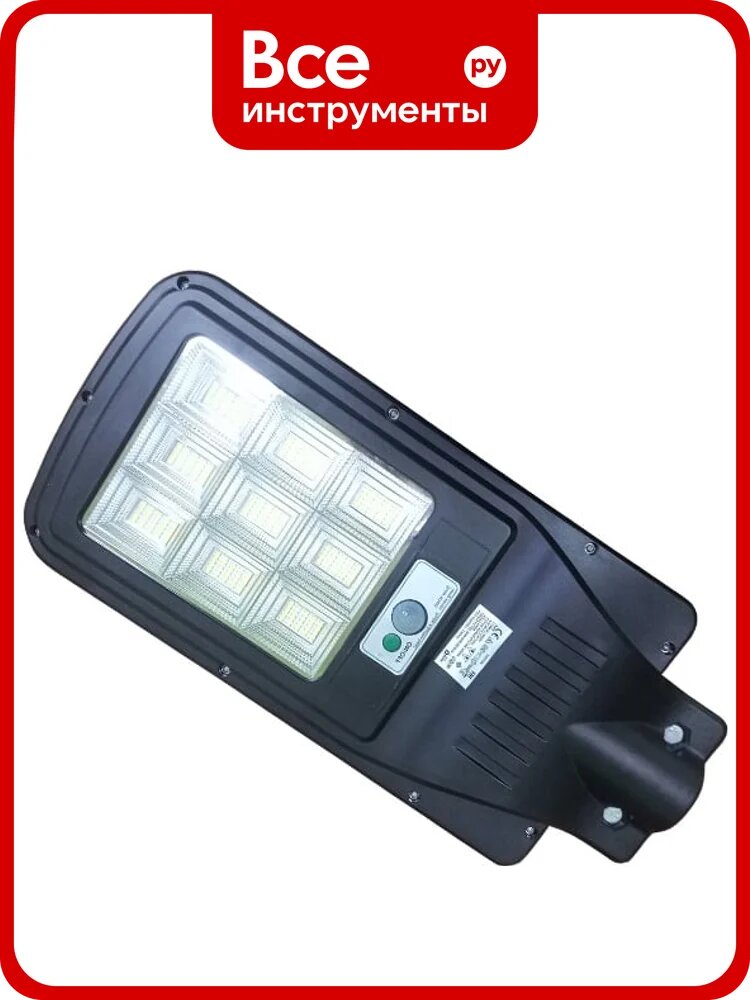 Светильник FL-LED Street-Solar SENSOR 100W 4200K 490x230x65мм d50mm 1000Лм на солн. и аккум. батареях 612472