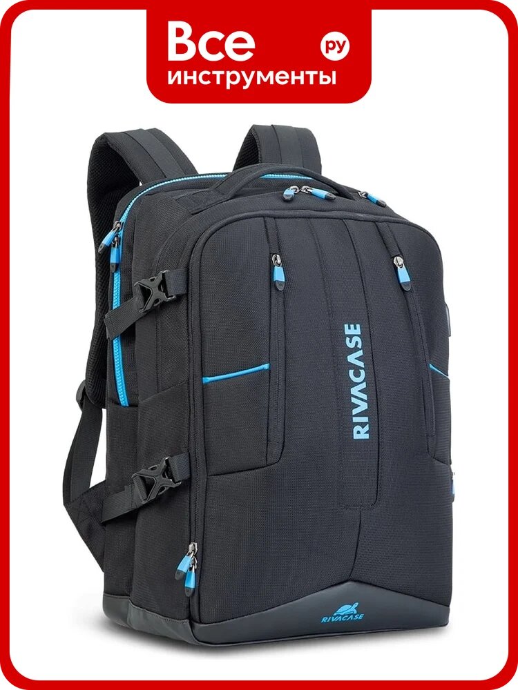 Профессиональный рюкзак для геймеров RIVACASE 17.3" 3 7860 Black ECO