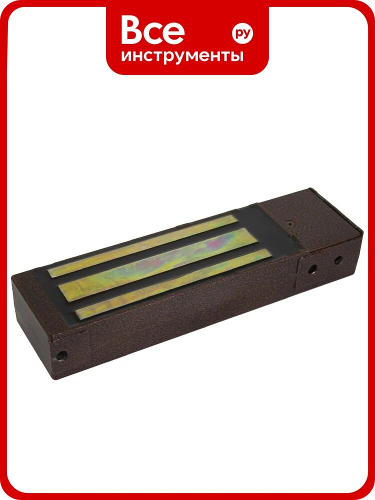 Электромагнитный, ACCORDTEC, замок без электроники ACCORDTEC 500 кг, 12V DC, 0.55 A, 270x75x45 ML-194K (б/э)