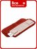 МОП плоский A-VM, 40x13 см, микрофибра, петлевой, ухо+карман, красный MF2157