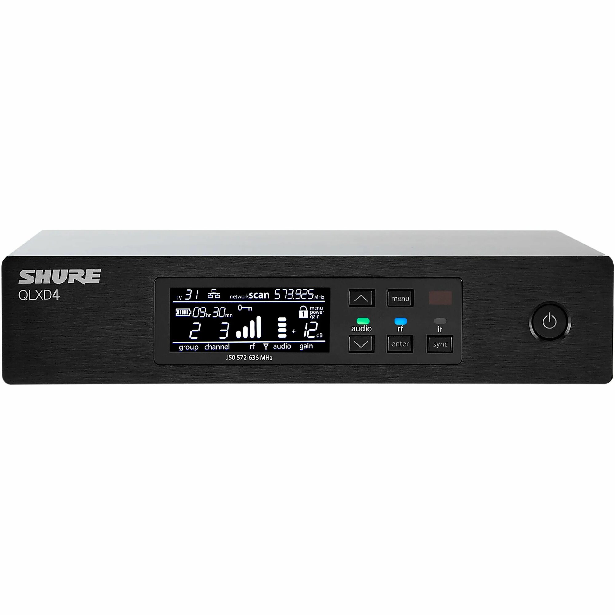 Приемник для радиосистемы универсальный Shure QLXD4E G51 470-534 MHz