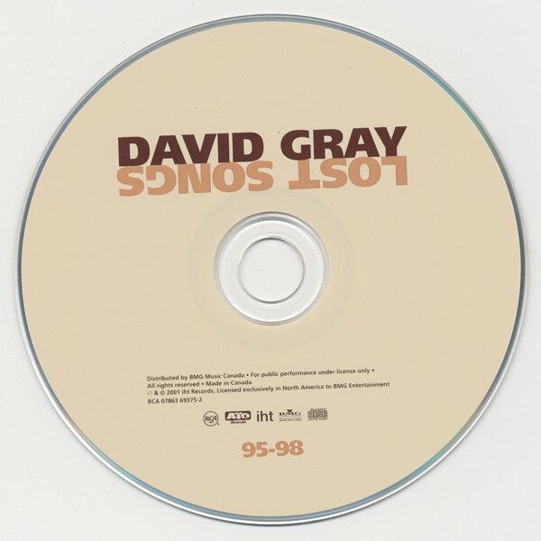 Компакт-диск David Gray: Lost Songs (1 CD) — фото 1