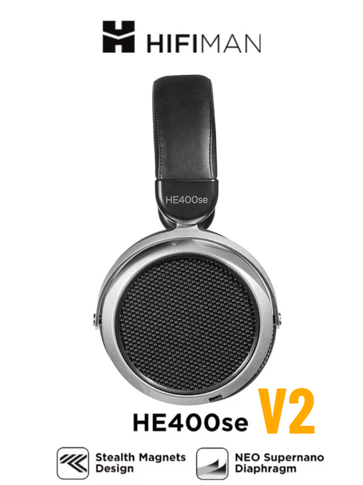 HIFIMAN HE400SE Stealth Magnets Полноразмерные плоские магнитные проводные наушники-вкладыши с открытой спинкой