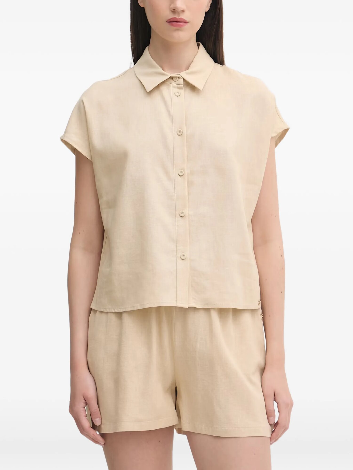 Рубашка GAUDI Button-up short-sleeve shirt