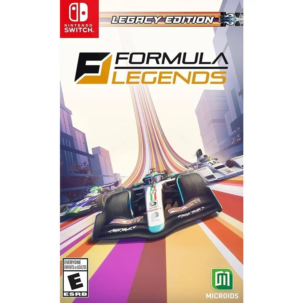 Игра Formula Legends: Legacy Edition (Nintendo Switch) 3dclouds Картридж 3+