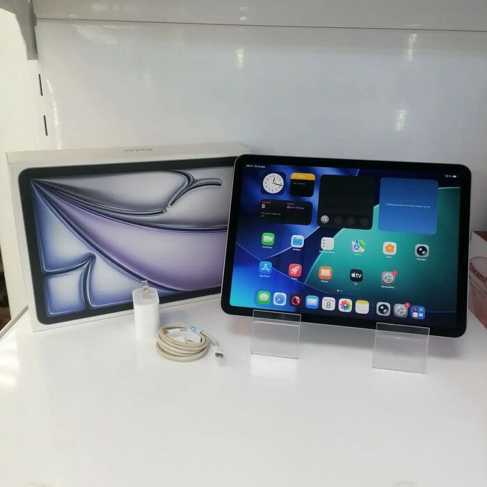 11" Планшет Apple iPad Air 11 2025 M3, 256 ГБ, Wi-Fi, iPadOS, space gray