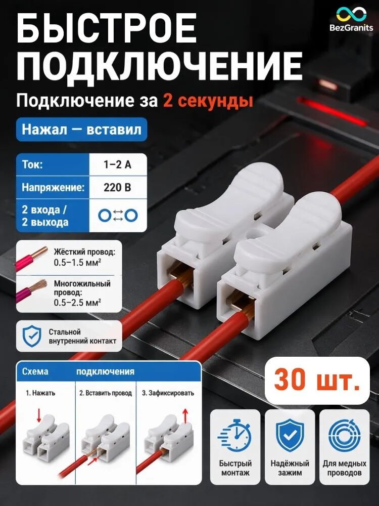 Комплект для подключения к электроснабжению