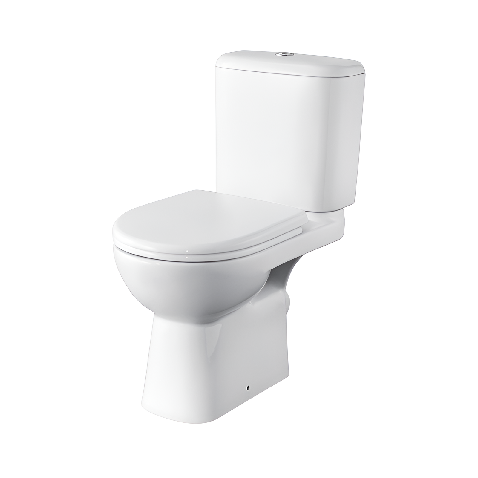 Унитаз напольный Roca Access, фарфор, каскадный смыв, с бачком и сиденьем, 36x79 см