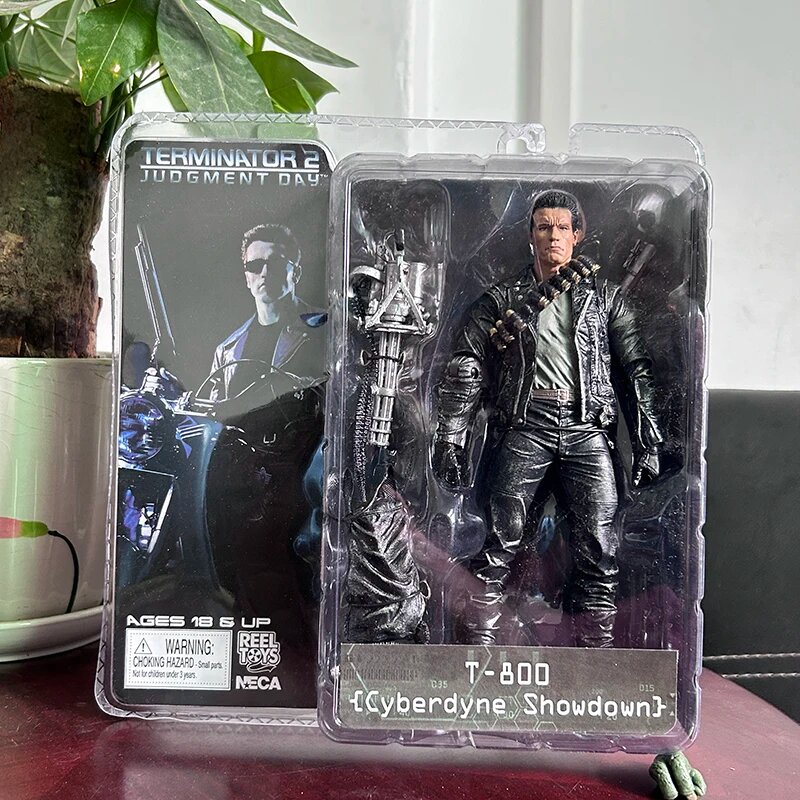 Фигурки Терминатор 2 T-800 T-1000 ПВХ Bandai 7 шт 18 см
