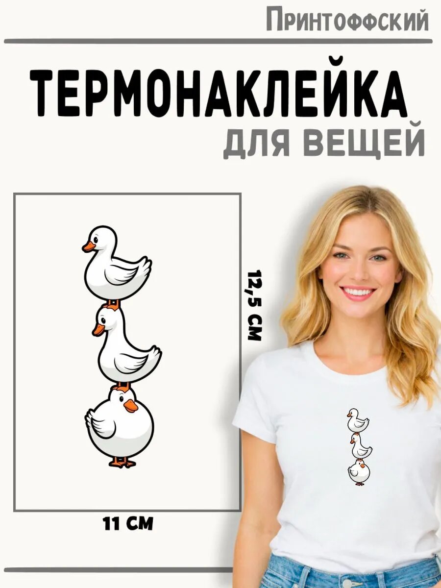 Термонаклейка Утки — фото 1