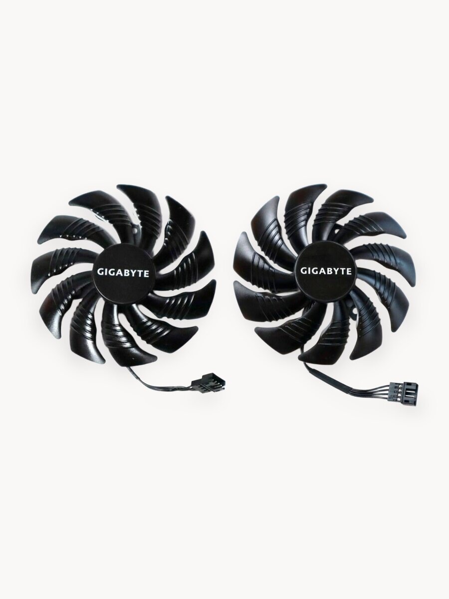 Комплект вентиляторов для видеокарт Gigabyte 88 мм, 2 штуки