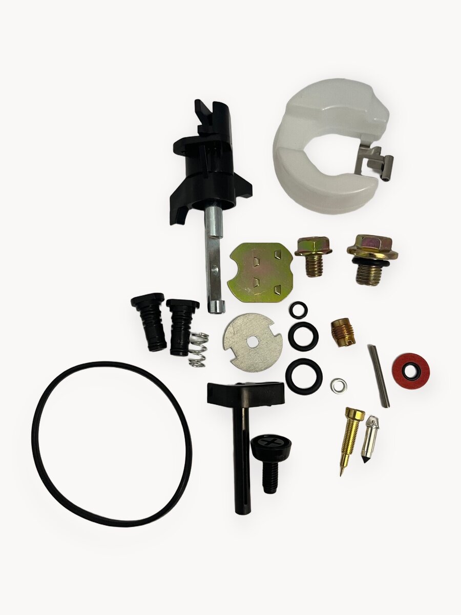 Ремкомплект карбюратора для двигателя 168F/170F/GX160 мотоблока, культиватора, снегоуборщика и др.