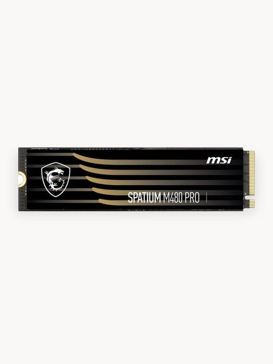 SSD диск Msi Spatium M480 PRO, 4000GB, M.2 2280, PCIe 4.0 x4 (S78-440R050-P83)