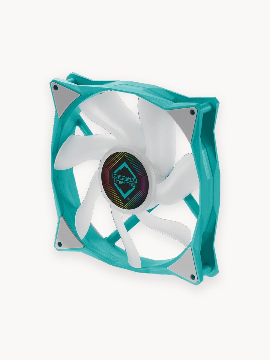 Вентилятор для корпуса Iceberg Thermal IceGALE 140 A-RGB Teal