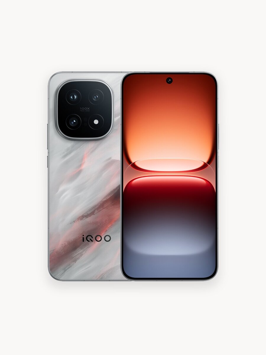 Смартфон iQOO 15 16/512 ГБ, Qualcomm Snapdragon 8 Elite Gen 5, Вулканический серый