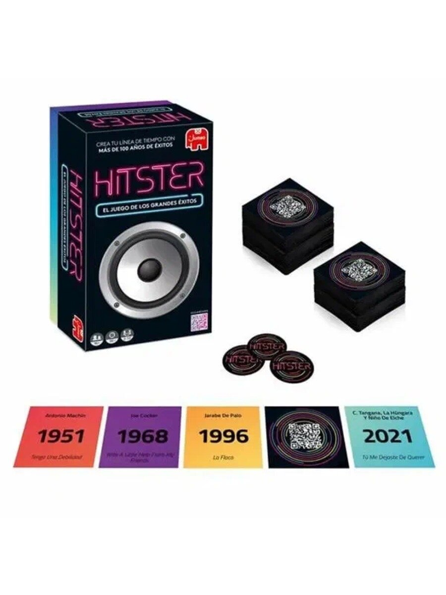 Настольная игра Hitster — Greatest musical hits! Музыкальная викторина