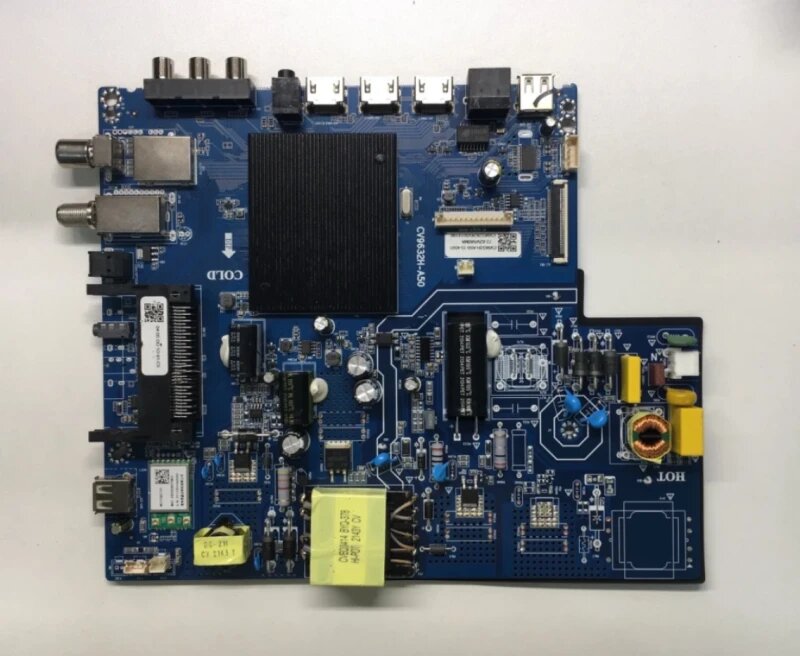 Плата CV9632H-A50, для телевизора Hartens HTY-43UHD11B-S2