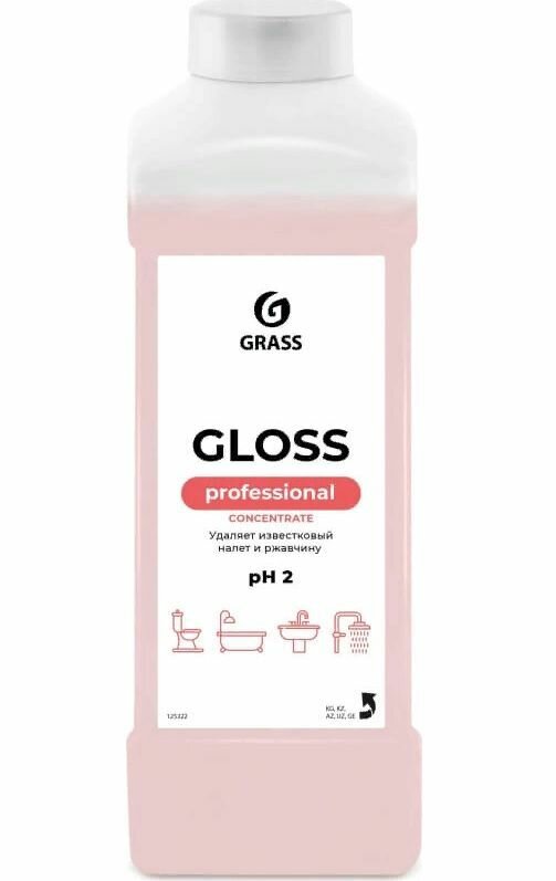 Grass Концентрированное чистящее средство Gloss Concentrate, 1 л