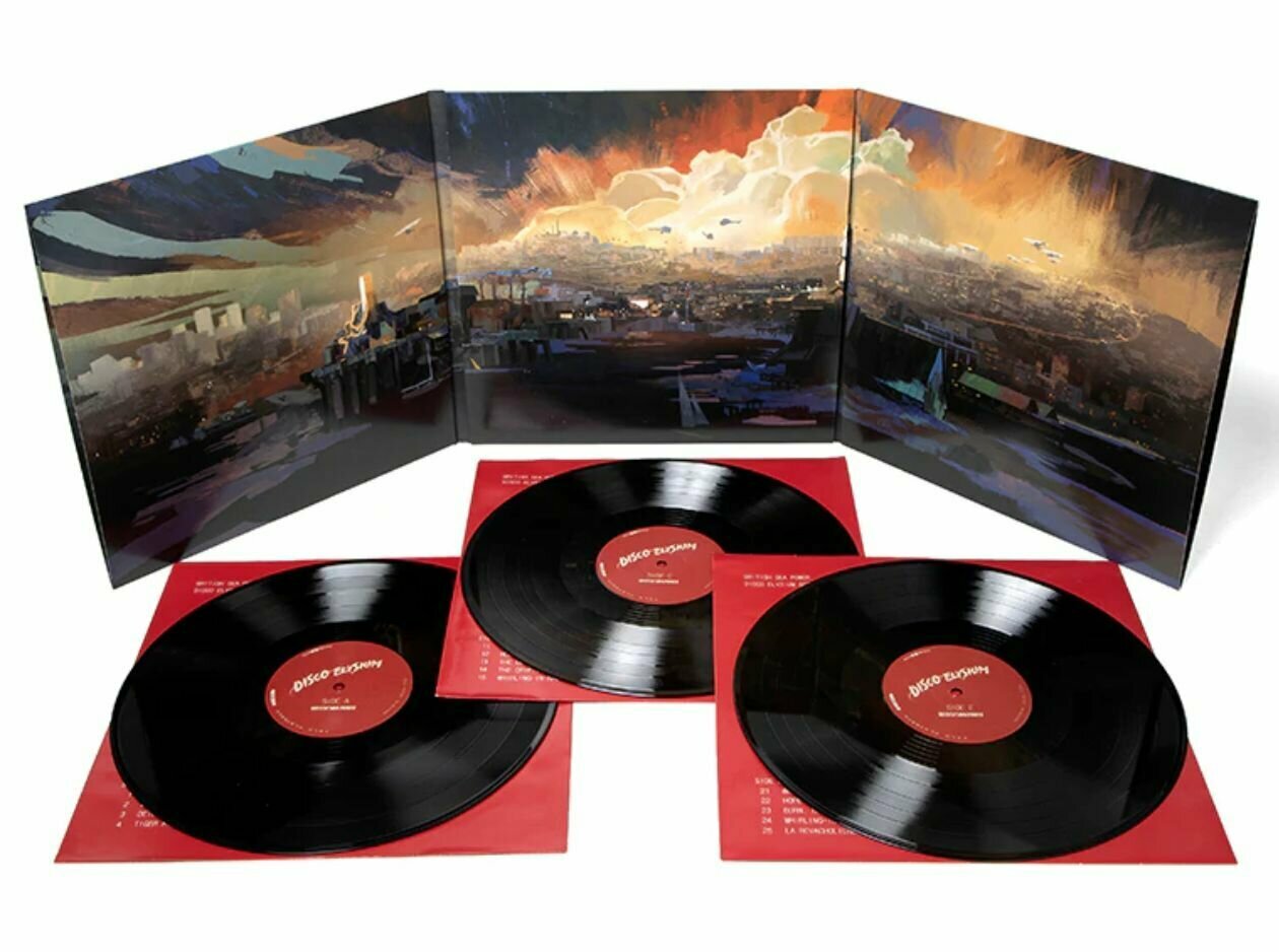 Disco Elysium: The Final Cut OST (Limited Trifold Jacket Open Edition) Ультра-Редкая Виниловая Пластинка из США, Саундтрек Диско Элизиум