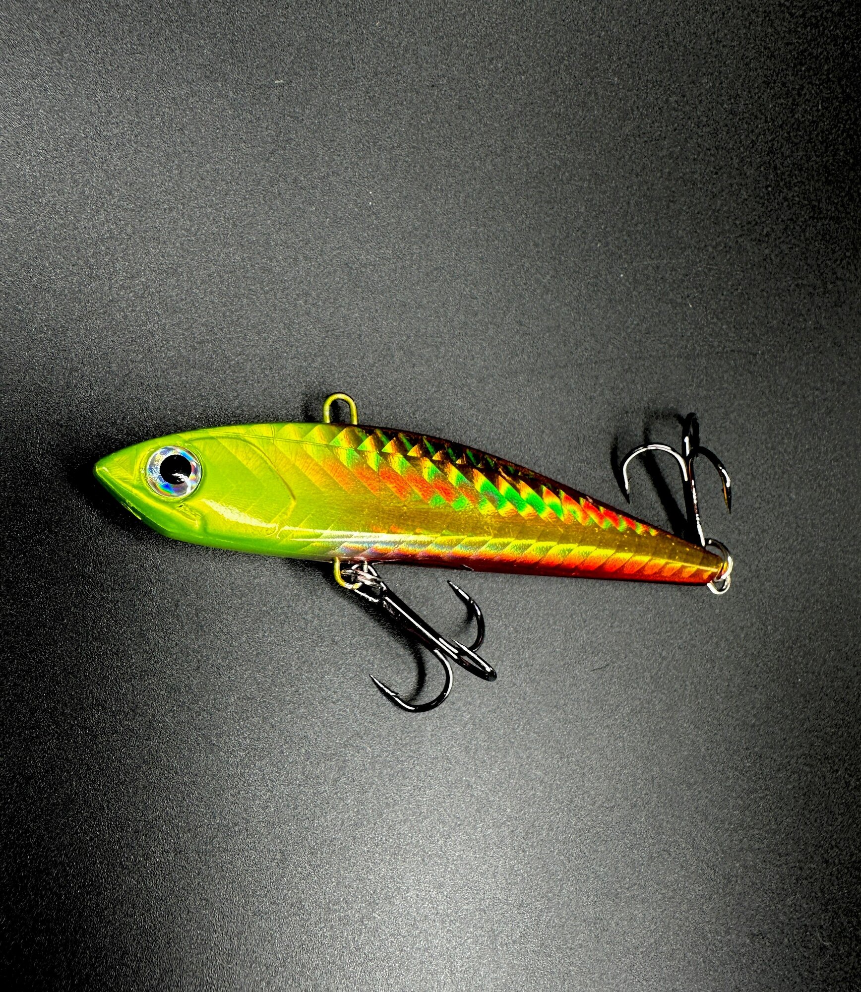 Воблер Раттлин тонущий ECLIPSE Mini Slight 85 мм 18 гр для зимней рыбалки на форель, щуку, судака, окуня/ подарок рыбаку на новый год