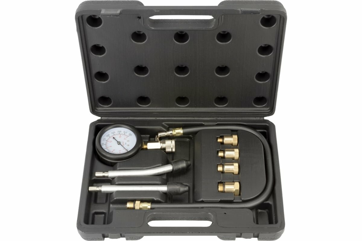 АвтоDело компрессометр бензиновых двигателей набор 8 предметов 40068 13733 для диагностики