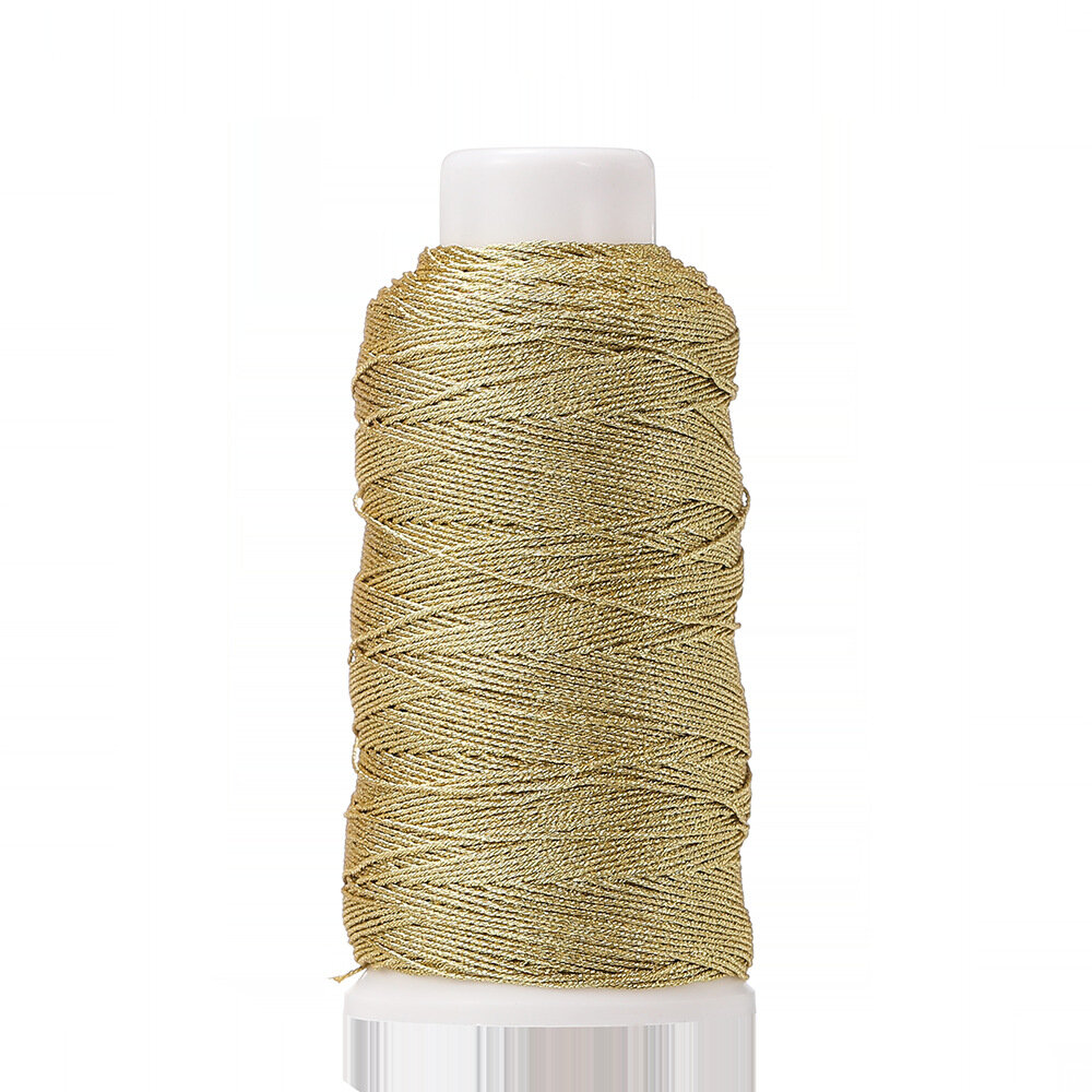 Золотая нить, для рукоделия, 369 нитей, 200 м