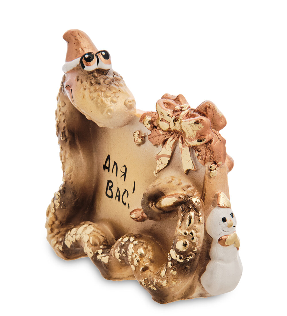 Фигурка змея гипсовая 'Для Вас'