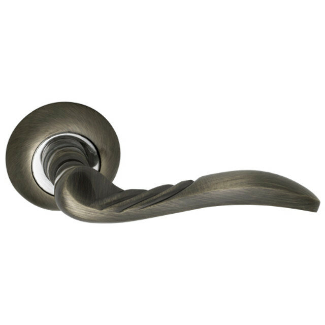 VERDI 39АВ/70 ручка в комплекте бронза сантехнический замок - фурнитура для дверей