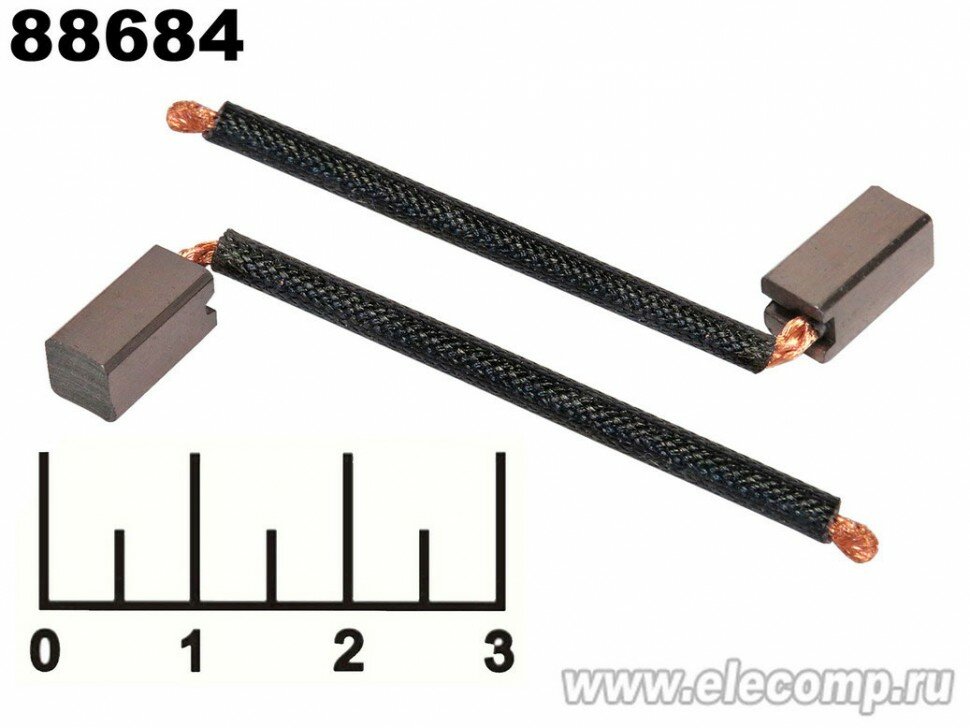 Щетка меднографитовая 6*6*12 AMKSB0020MG/TT53291 (2 штуки)