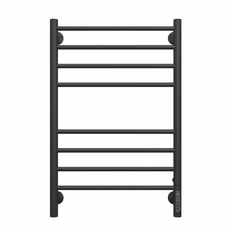 Полотенцесушитель электрический TERMINUS Аврора П8 500х800 мм черный матовый