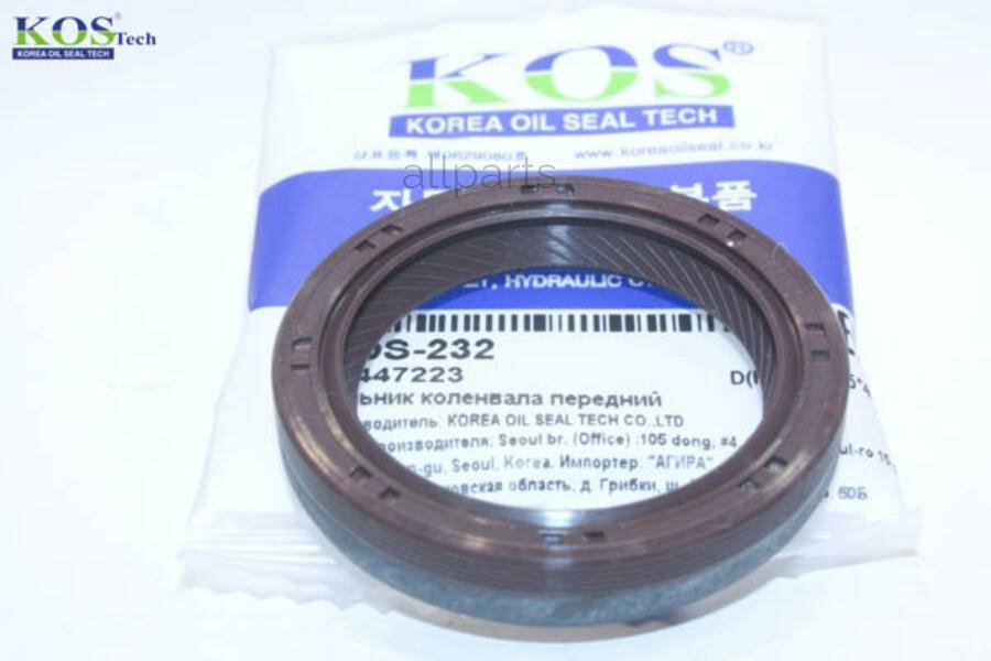KOS KOS-232 KOS Сальник коленвала передний DAEWOO GENTRA(T250) 24447223