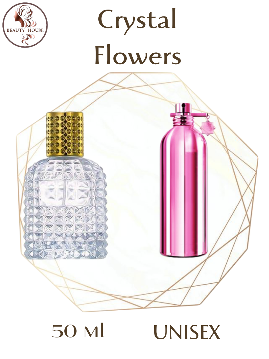 Духи парфюм Crystal Flowers спрей 50 мл унисекс, восточные, цветочные