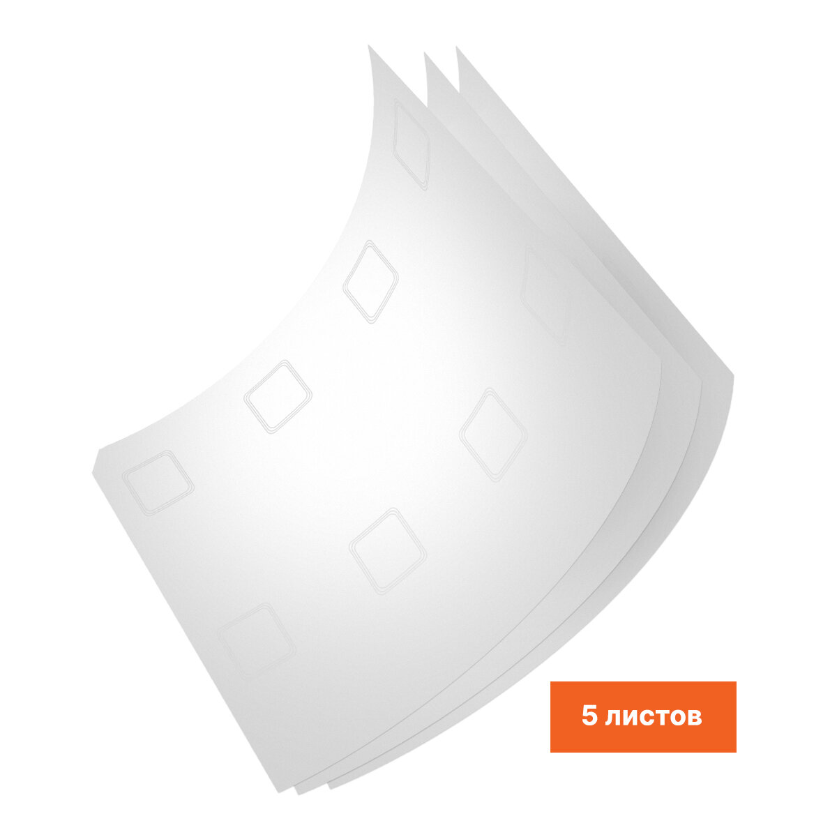 NFC-бумага от ISBC C533 (2x4) NTAG 216, 5 листов, артикул 169-53606